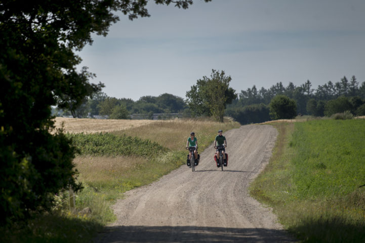 Bicycle Tourism in denmark : Pilgrims cycle route - EuroVelo 3 - EuroVelo