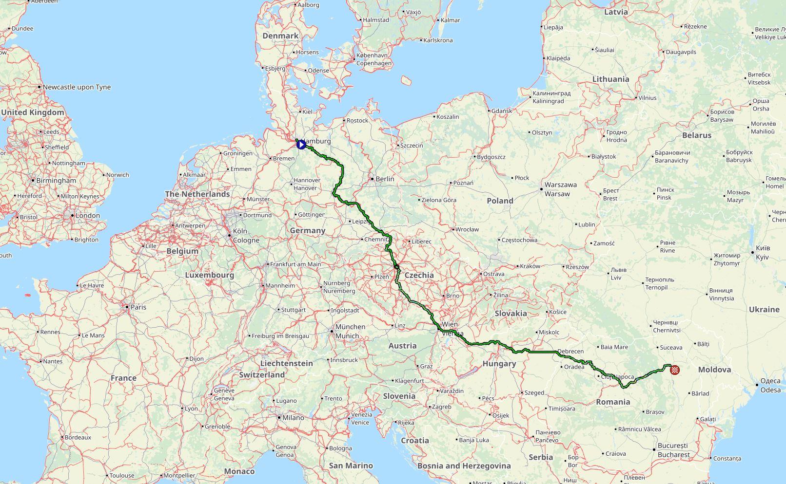 Cycling home, on and beyond EuroVelo - Part 1/3 - EuroVelo
